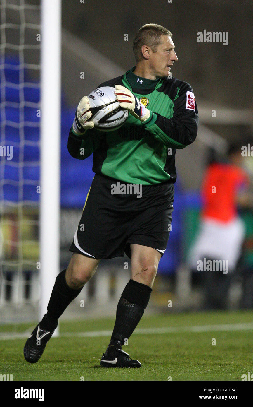 Burton albion goalkeeper kevin poole hi-res stock photography and ...