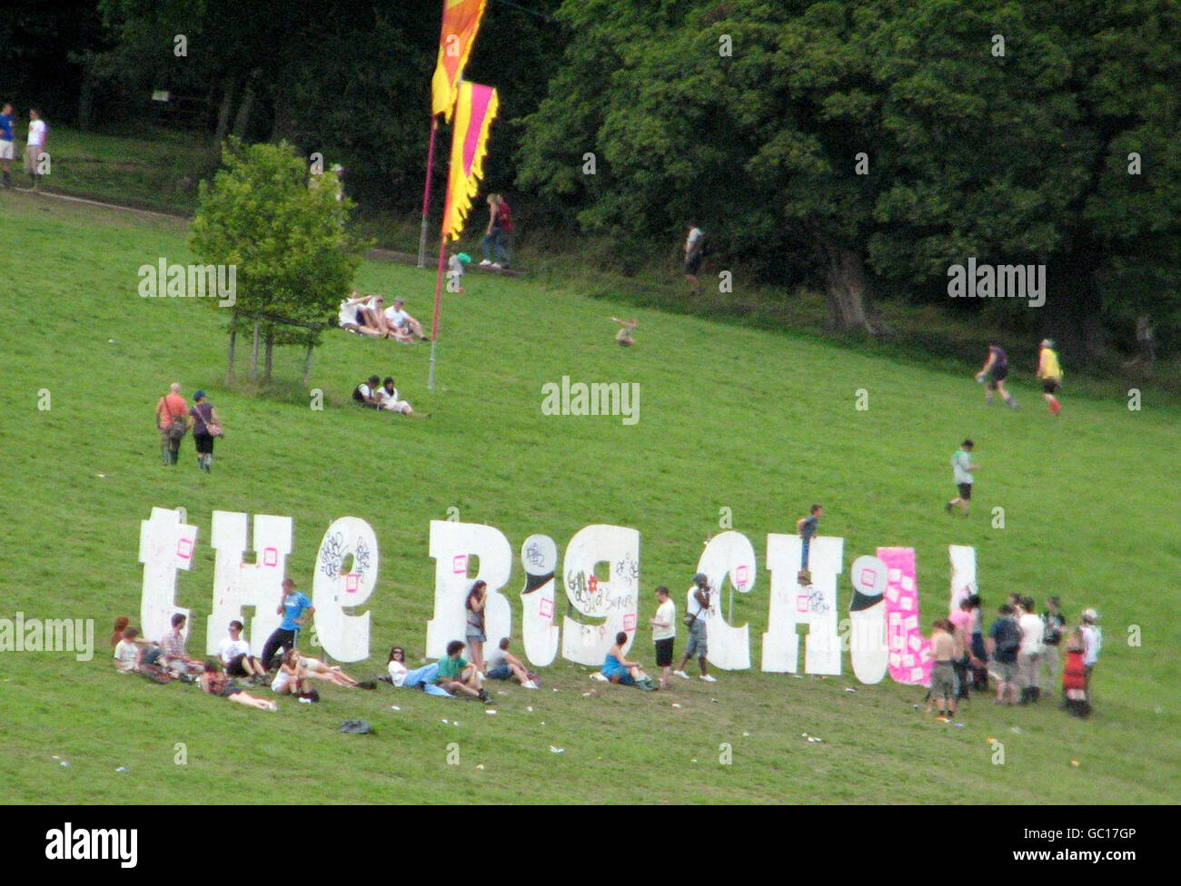 The Big Chill Festival - Eastnor Castle Stock Photo - Alamy
