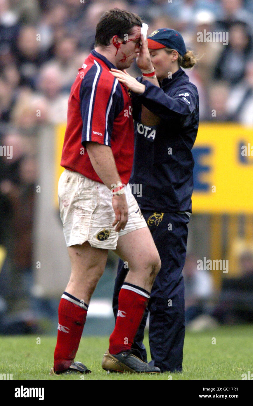 Rugby Union - Heineken Cup - Pool 4 - Neath v Munster. Munster's Marcus ...