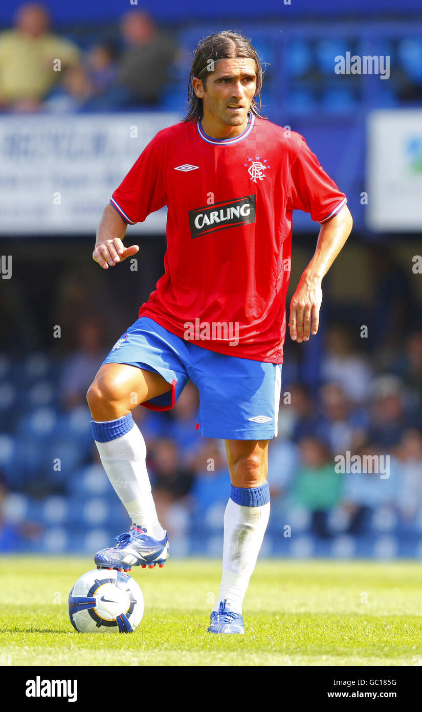 Rangers pedro during the pre friendly at fratton park hi-res stock ...