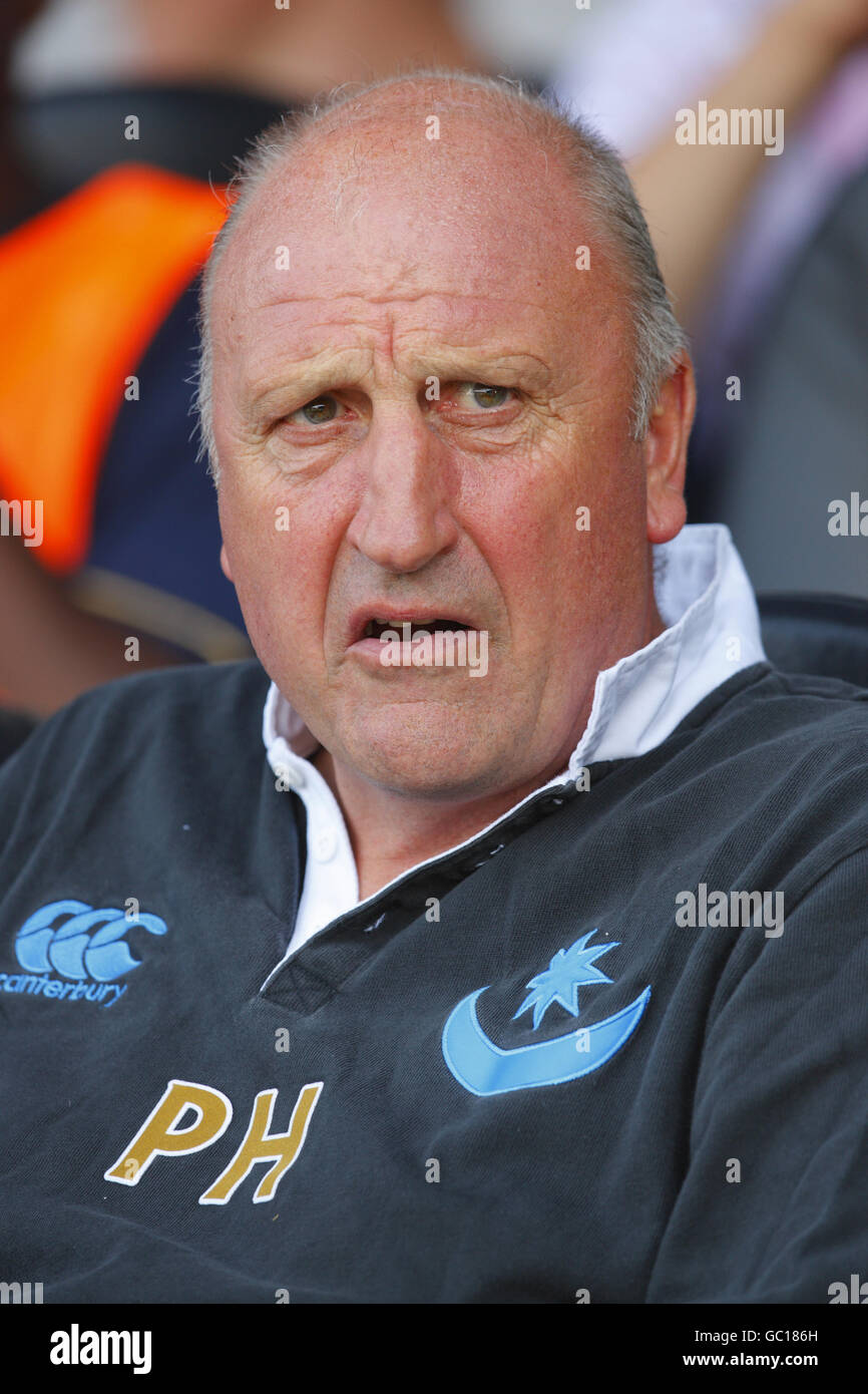 Portsmouth manager paul hart pre season friendly fratton park hi-res ...