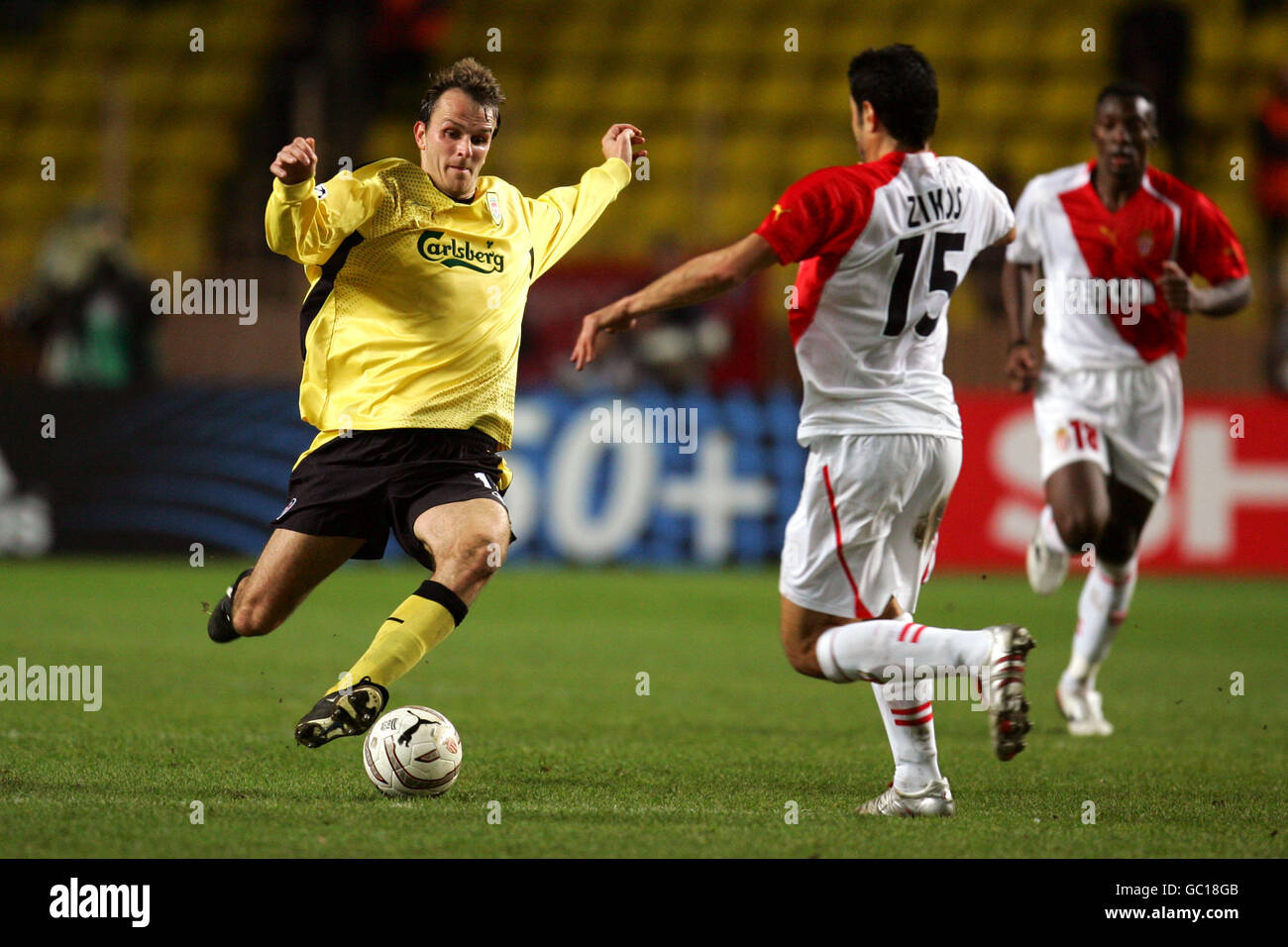 Soccer - UEFA Champions League - Group A - Monaco v Liverpool Stock ...