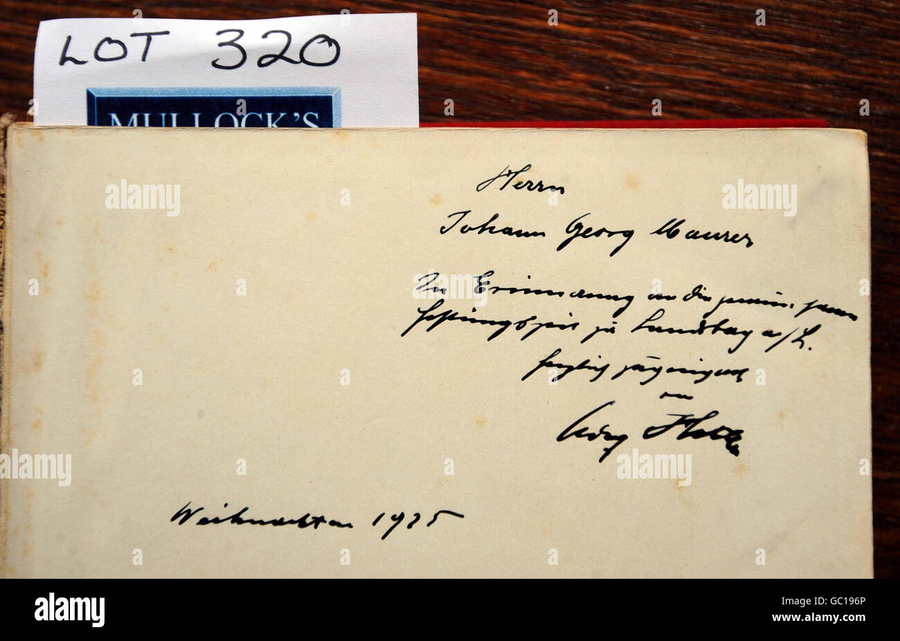 Auction of Hitler memorabilia Stock Photo - Alamy