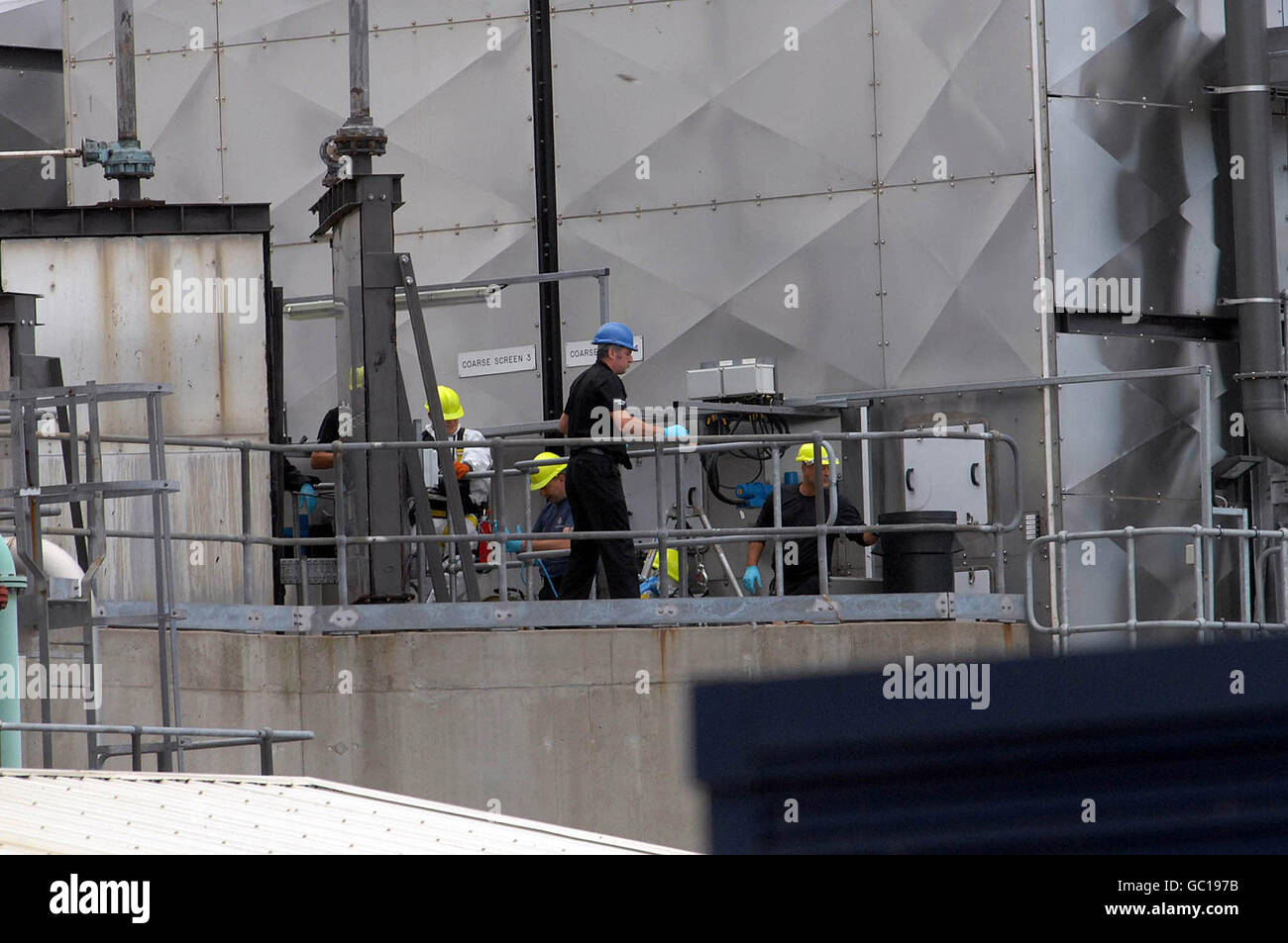 Baby body parts found at sewage treatment works Stock Photo - Alamy