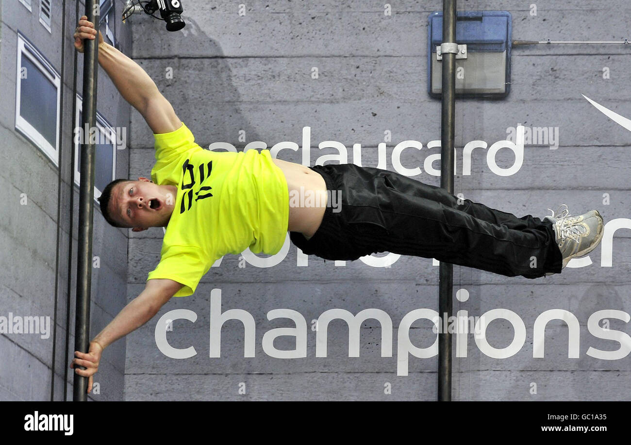 Tim 'Livewire' Shieff during his winning run at the Barclaycard World ...