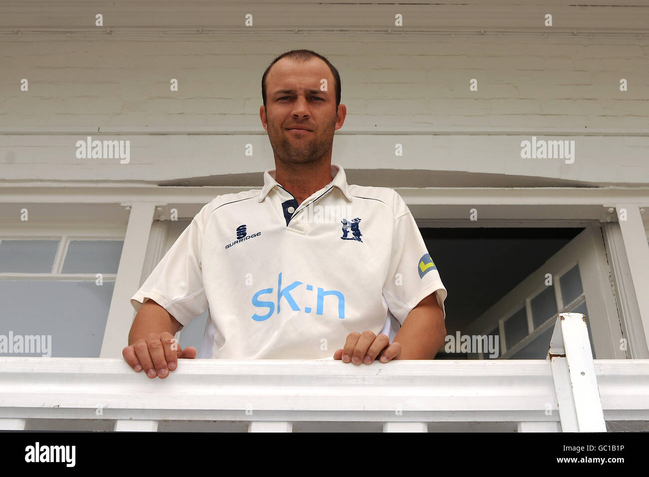 Cricket - Jonathan Trott Feature - Trent Bridge Stock Photo - Alamy