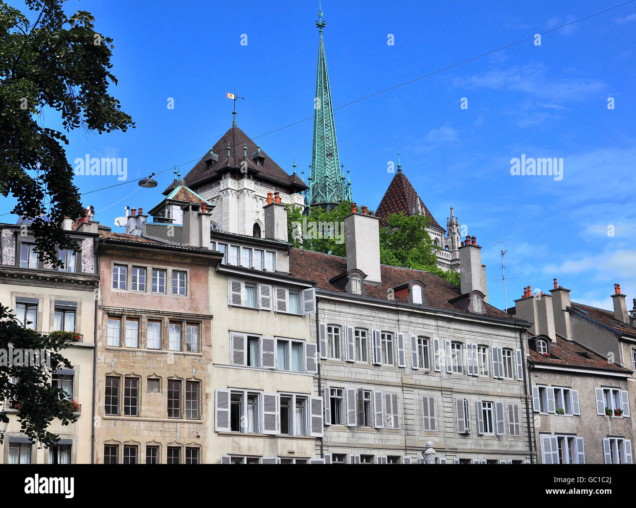 Switzerland city centre hi-res stock photography and images - Alamy