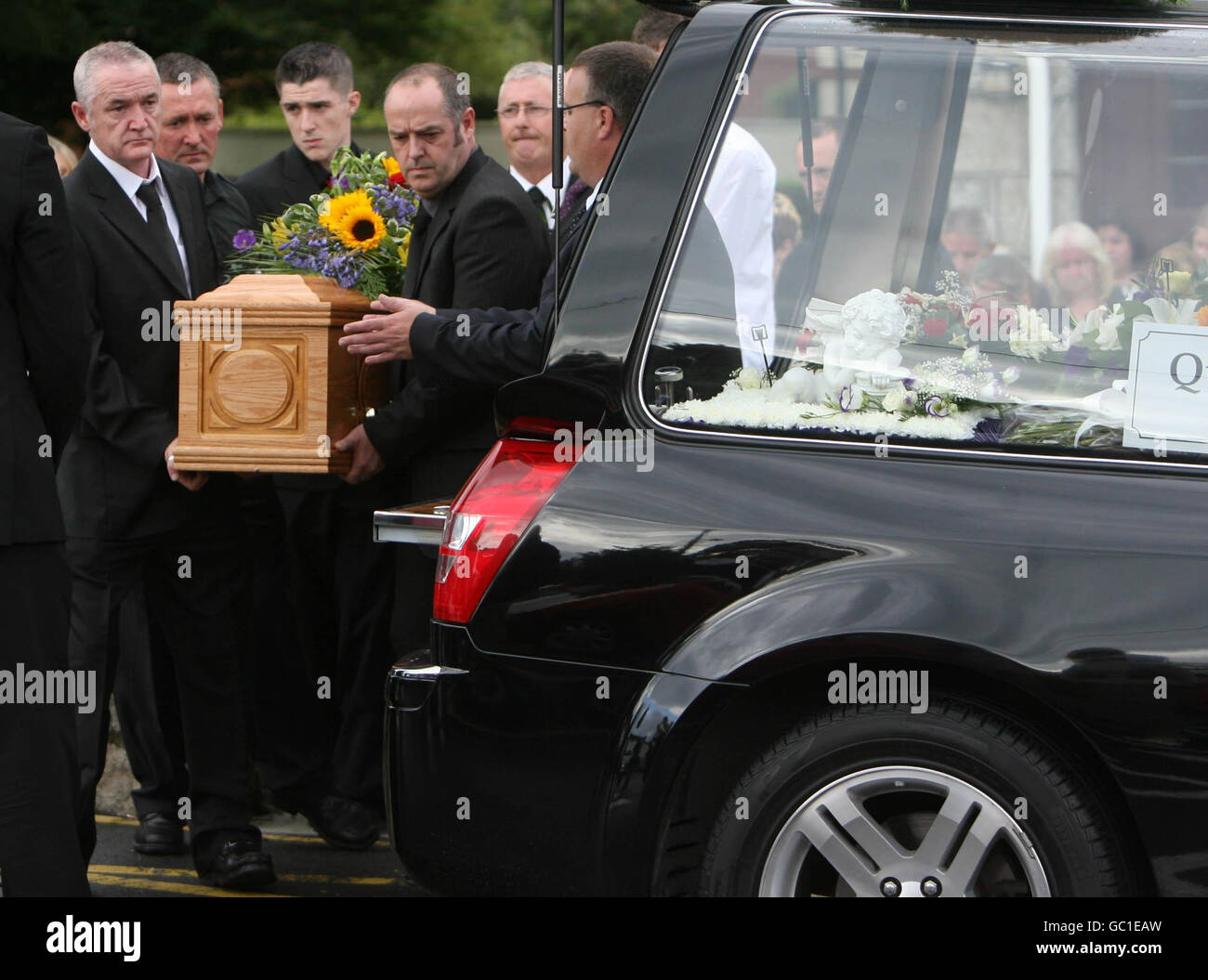 Shane Clancy funeral Stock Photo - Alamy