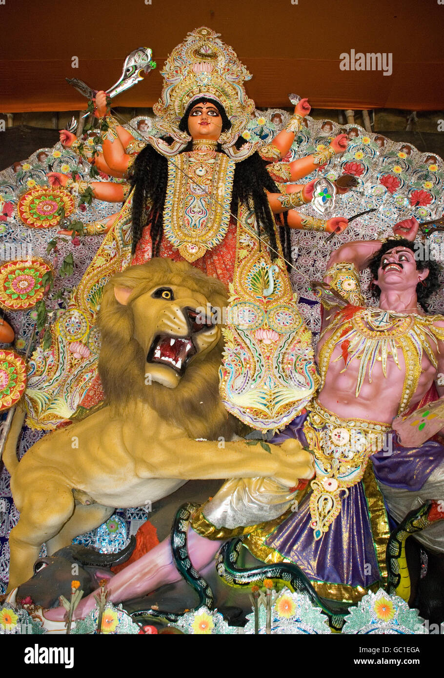 Bengali durga puja hi-res stock photography and images - Alamy
