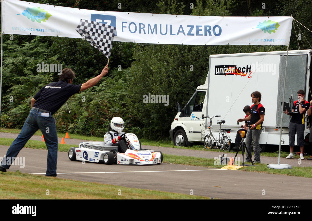 British Formula Zero Grand Prix Stock Photo - Alamy