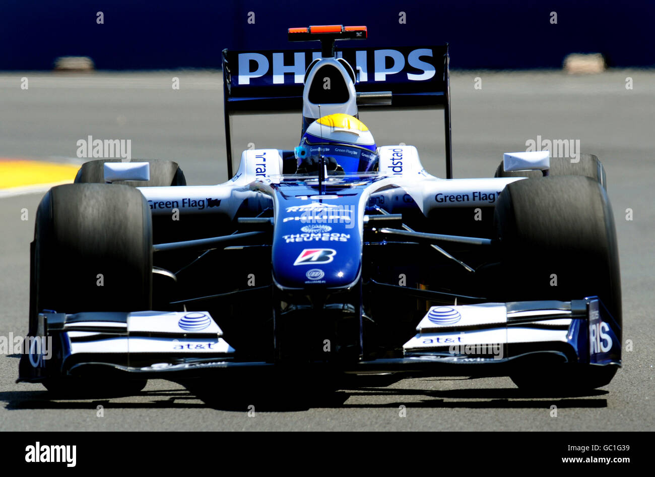 Formula one motor racing european grand prix qualifyfing circuit ...