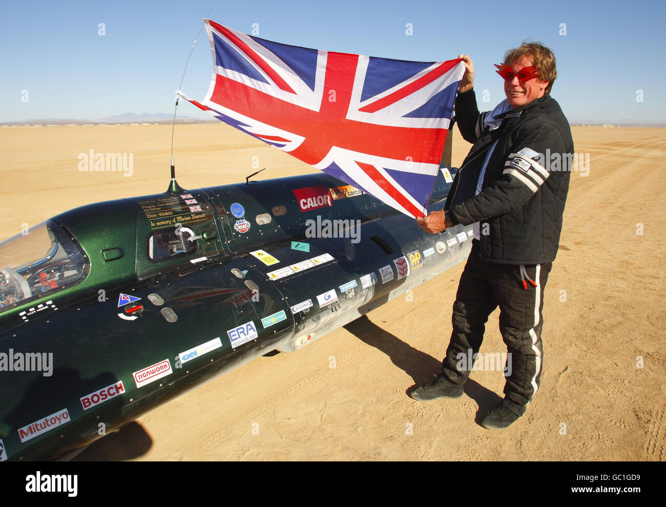 The financial backer and driver of The British Steam Car Challenge team ...