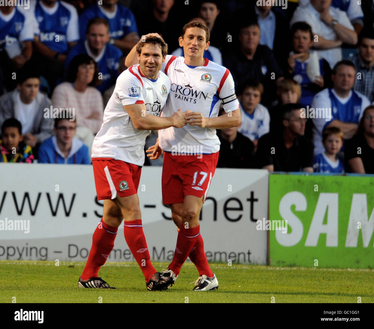 Soccer carling cup round gillingham blackburn rovers priestfield ...
