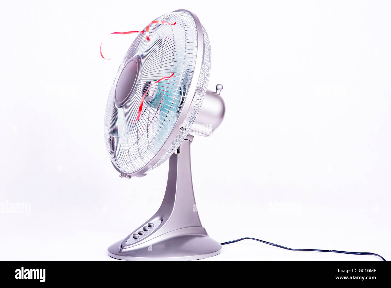 photo showing the fan on a white background Stock Photo - Alamy