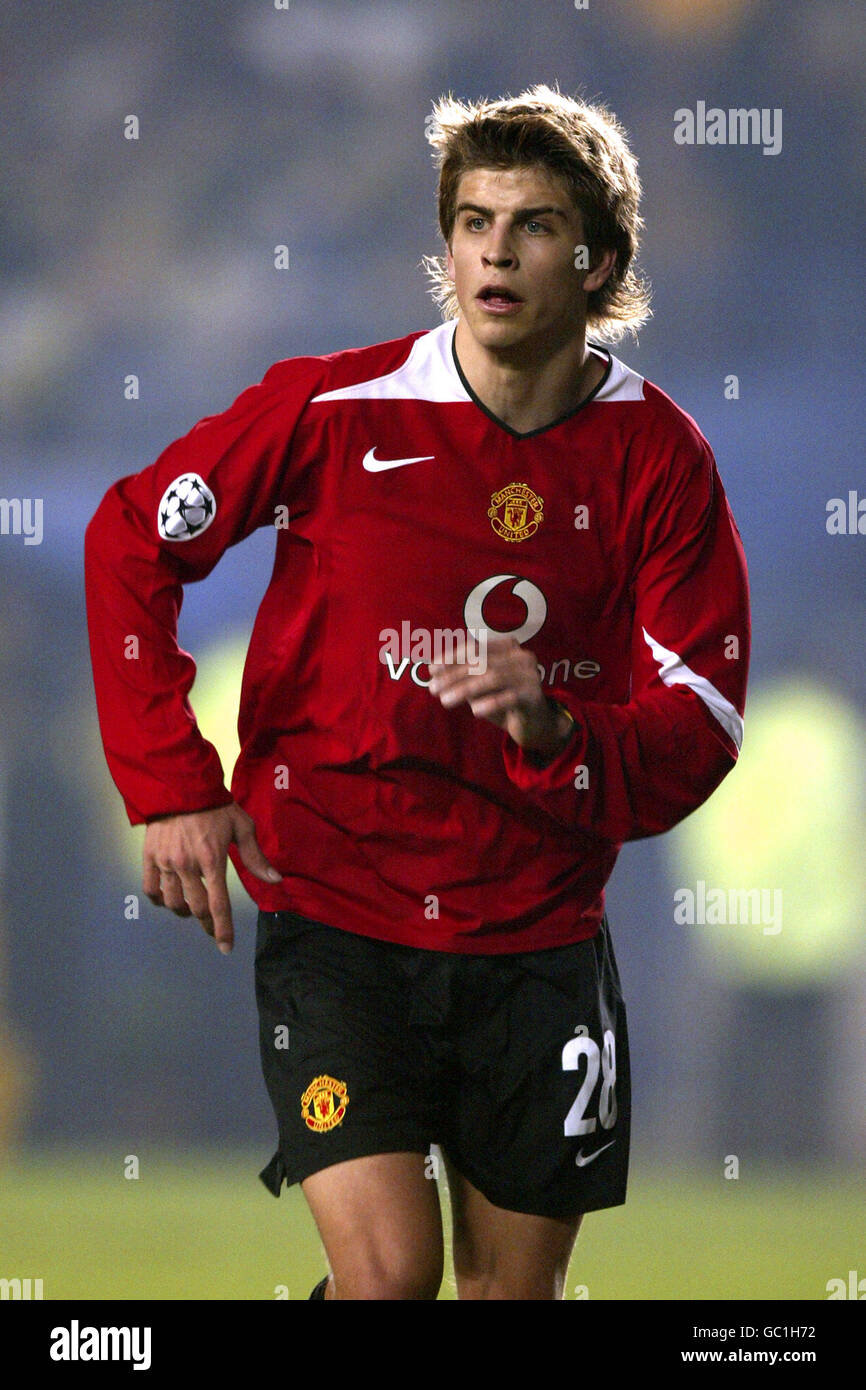 Gerard Pique And Cristiano Ronaldo Manchester United