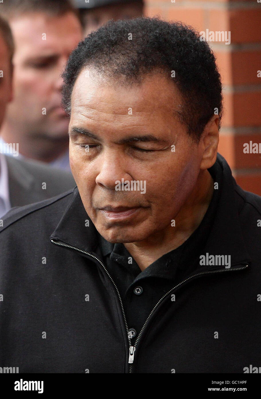 Muhammad Ali visits UK Stock Photo - Alamy