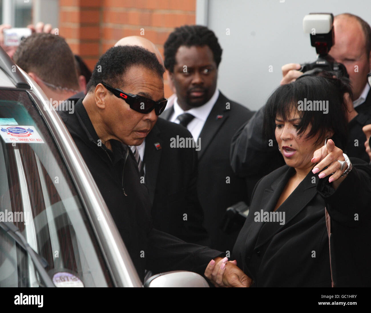 Muhammad Ali visits UK Stock Photo - Alamy