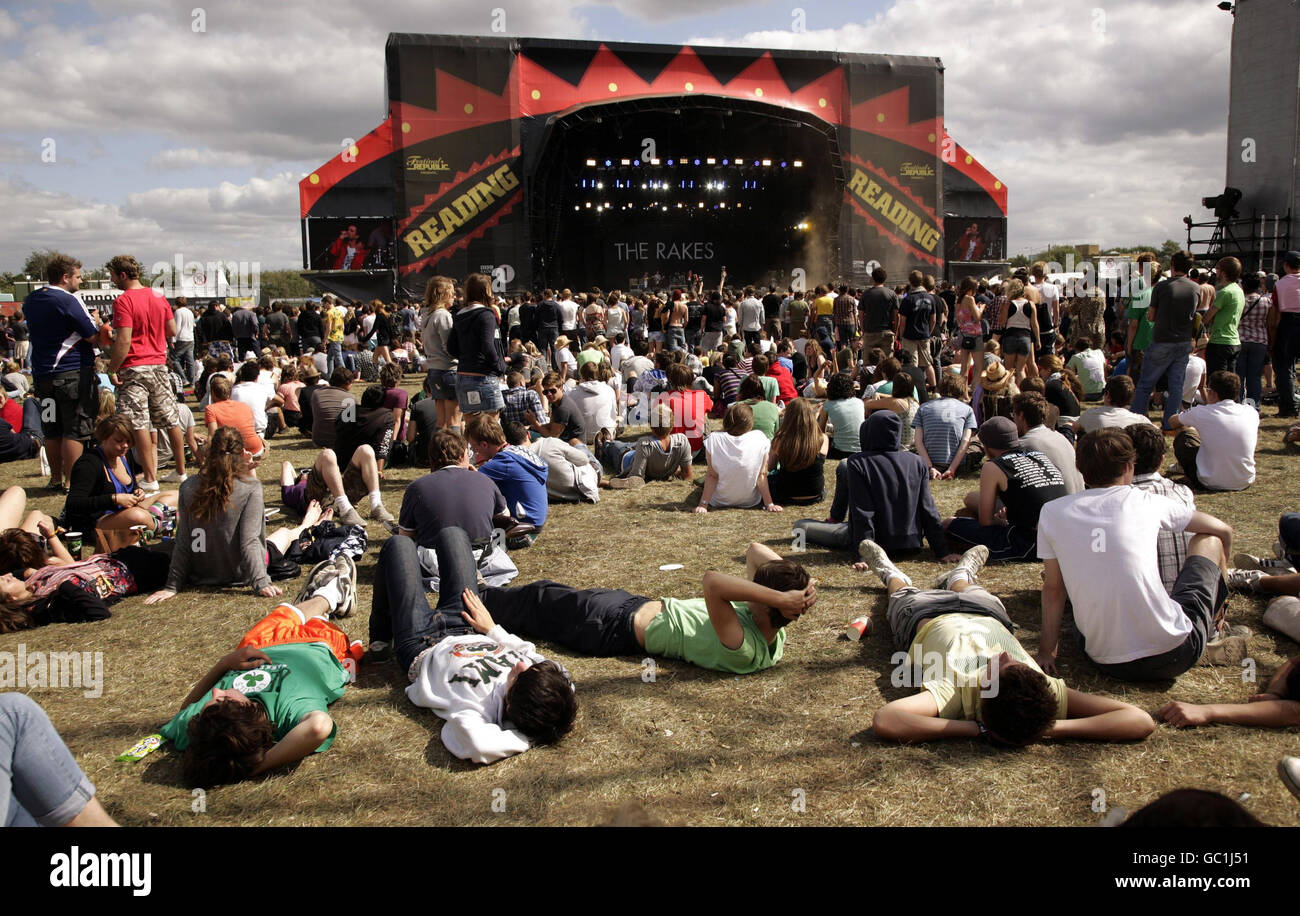 Reading Festival 2009 Stock Photo - Alamy