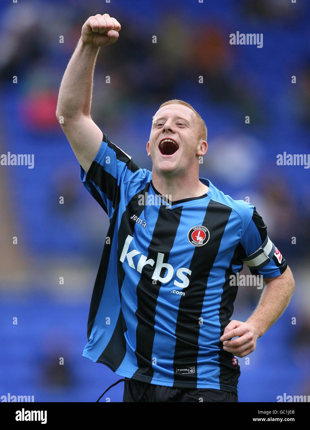 Charlton Athletic's Nicky Bailey celebrates scoring the 4th goal ...