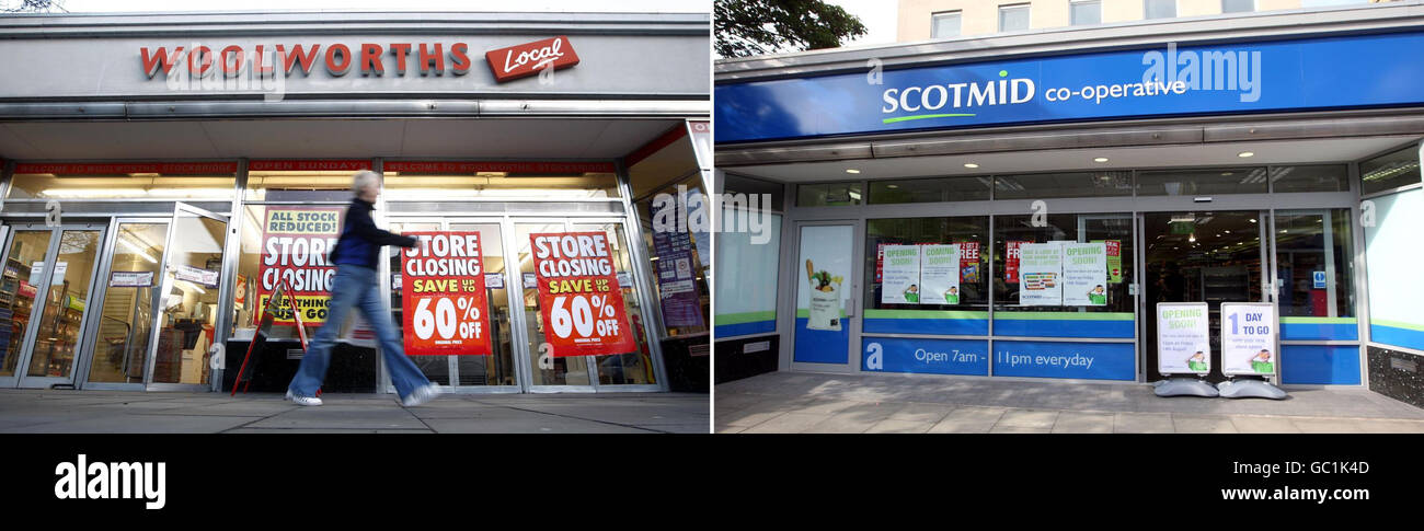 A woolworths store in edinburgh hi-res stock photography and images - Alamy