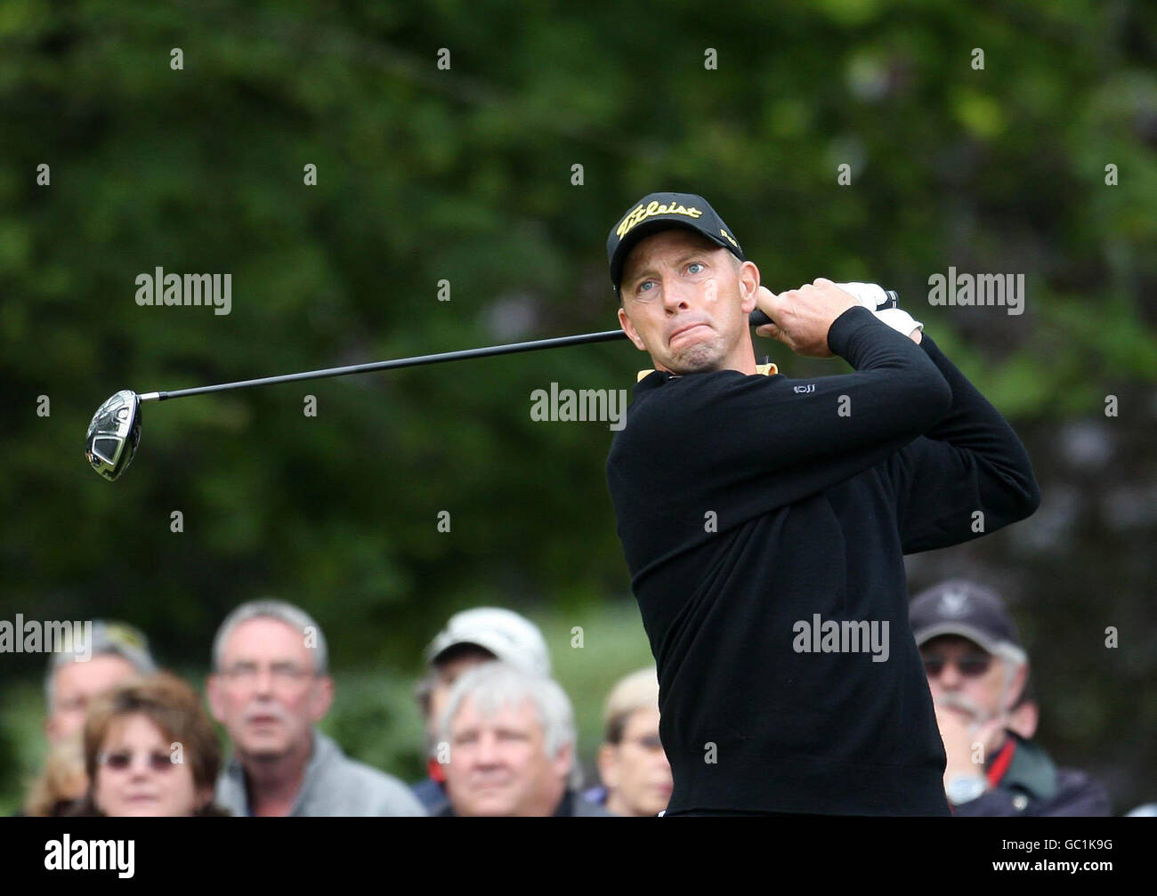 Denmark's Soren Hansen during the fourth round of the Johnnie Walker ...