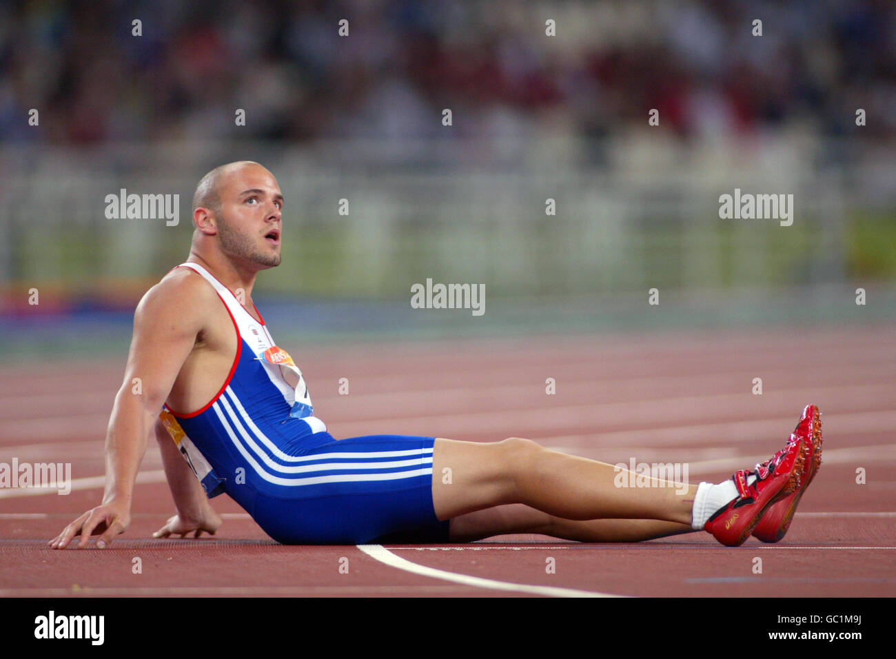 Athletics - Athens Paralympic Games 2004 - Men's T35 100m - Final Stock ...