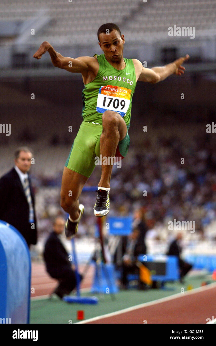 Athletics - Athens Paralympic Games 2004 - Men's F46 Long Jump - Final ...