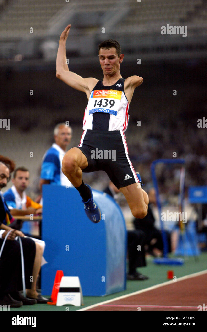 Athletics - Athens Paralympic Games 2004 - Men's F46 Long Jump - Final ...