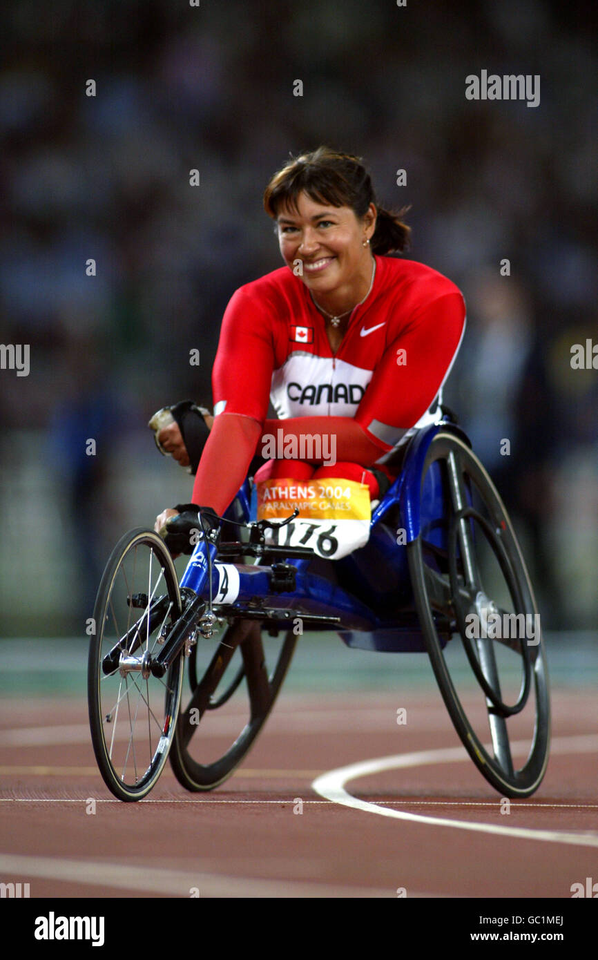 Athletics - Athens Paralympic Games 2004 - Women's T54 200 - Final ...