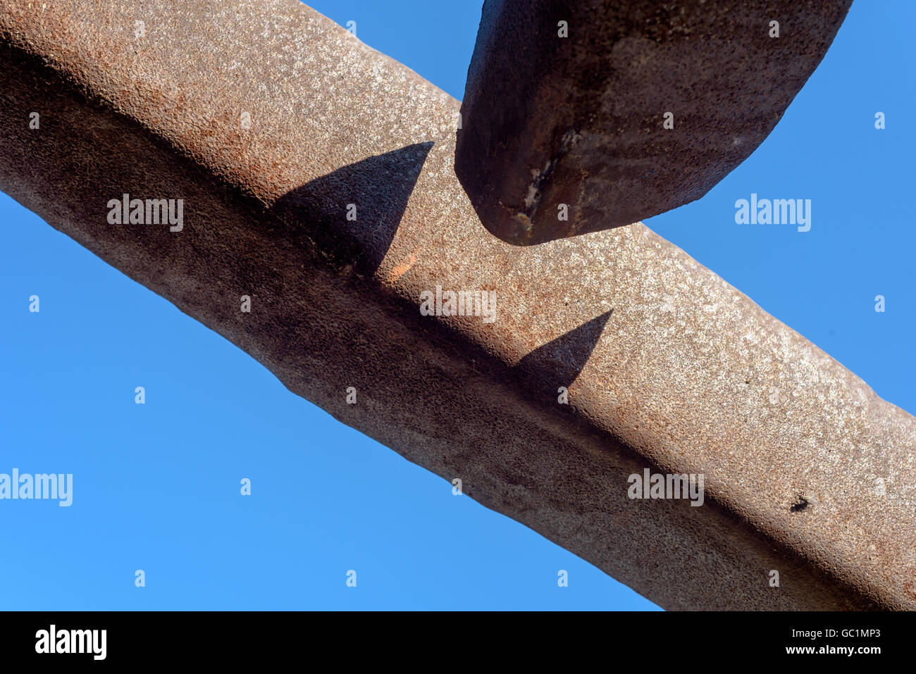 Broken metal pipe hi-res stock photography and images - Alamy