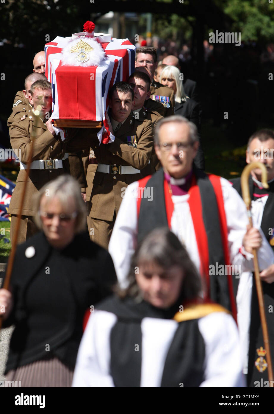 The coffin corporal joseph etchells hi-res stock photography and images ...