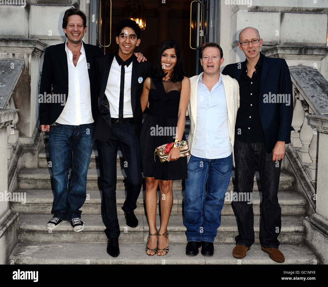 Film4 summer screening of slumdog millionaire hi-res stock photography ...