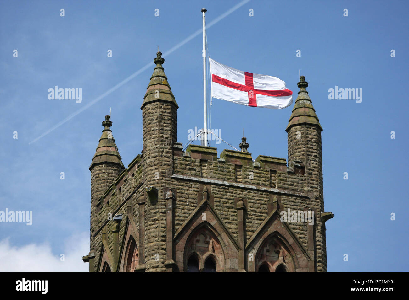 Corporal Joseph Etchells funeral Stock Photo - Alamy