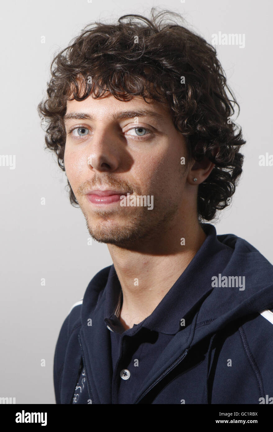 Philip brojaka during the photocall at the snow centre hi-res stock ...