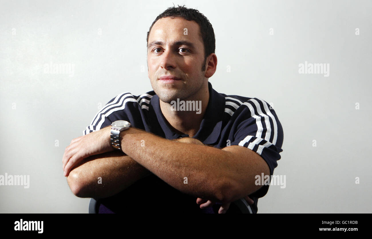 David Murdoch (Curling) during the photocall at the Snow Centre ...