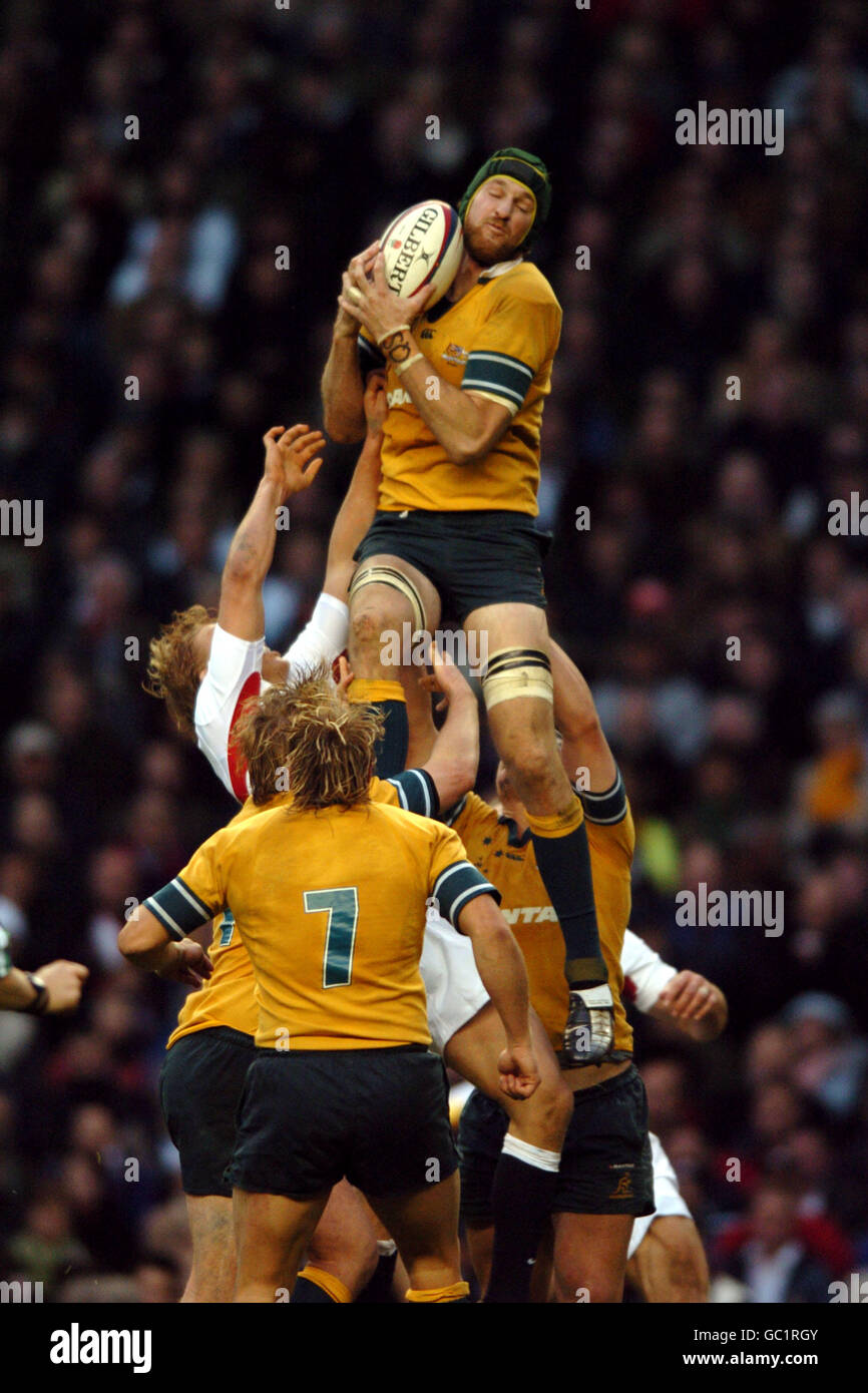 Rugby Union - Investec Challenge - England v Australia. Australia's ...