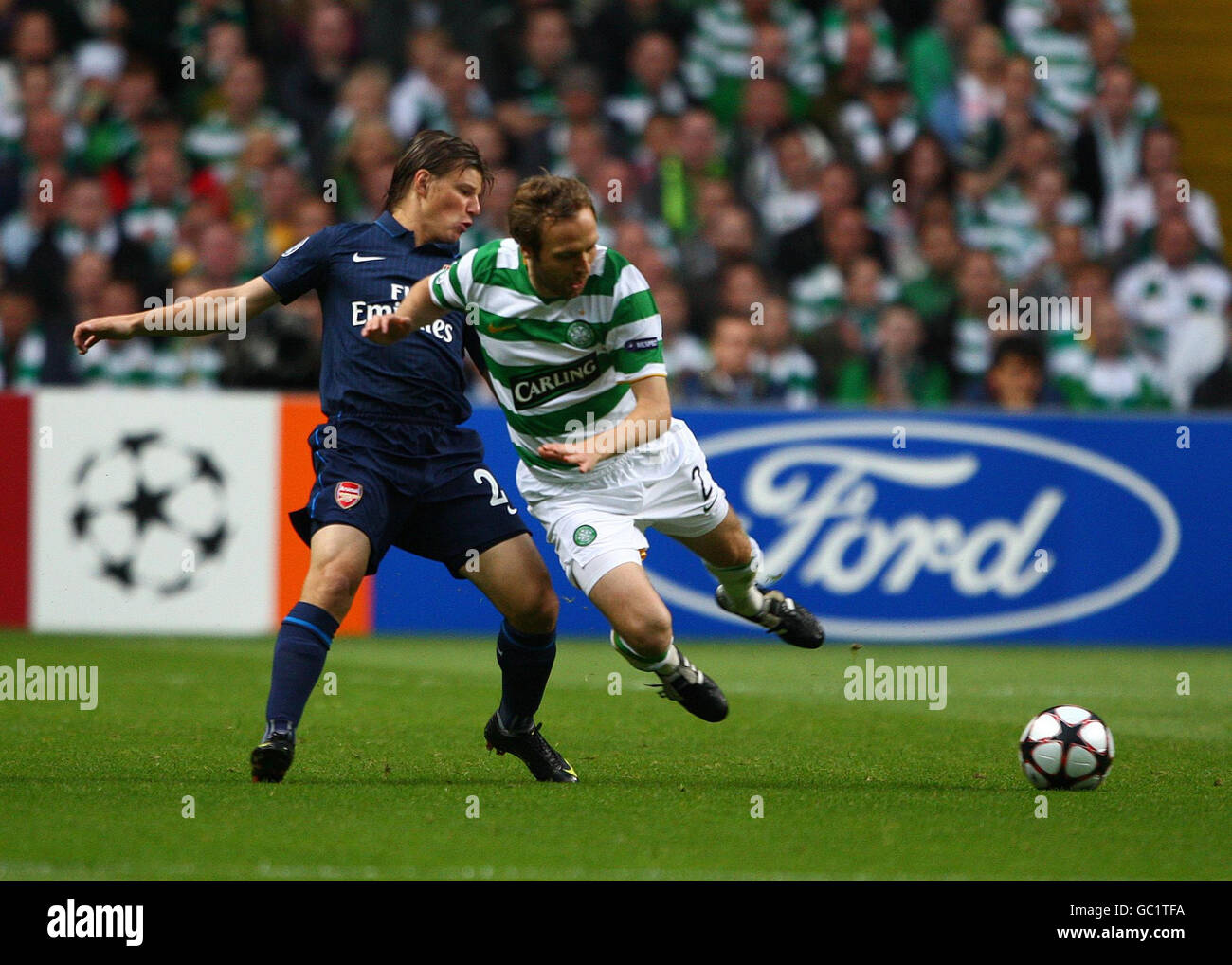 Celtic park andrei arshavin hi-res stock photography and images - Alamy