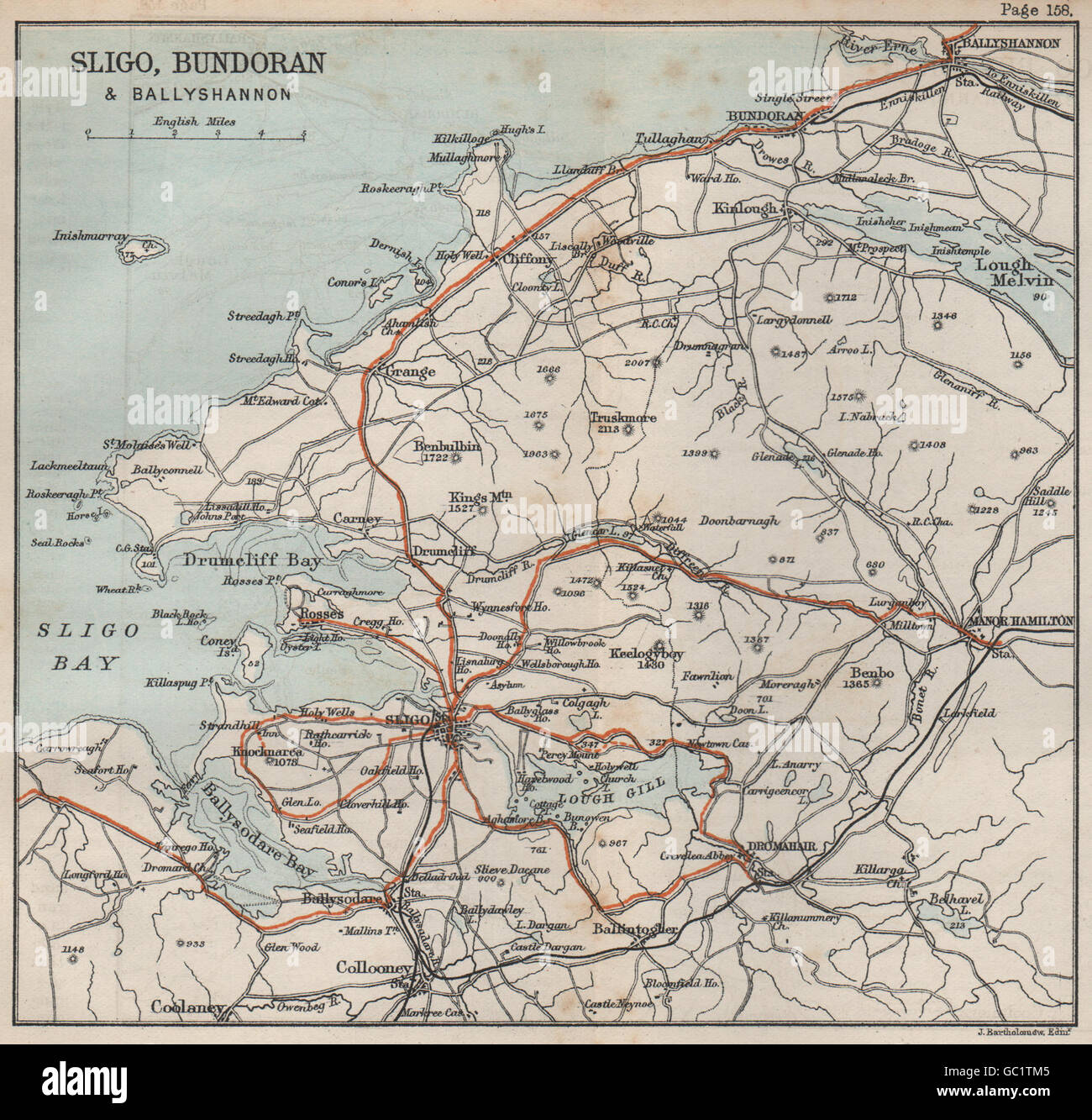 Sligo Bundoran Ballyshannon Lough Gill Ballysodare Bay Drumcliff Bay ...