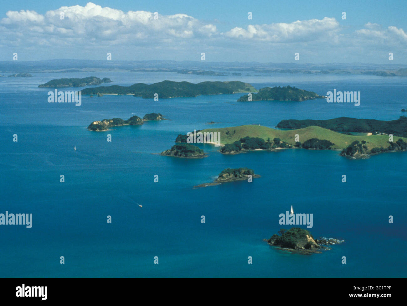 Bay Of Islands New Zealand Aerial High Resolution Stock Photography and ...