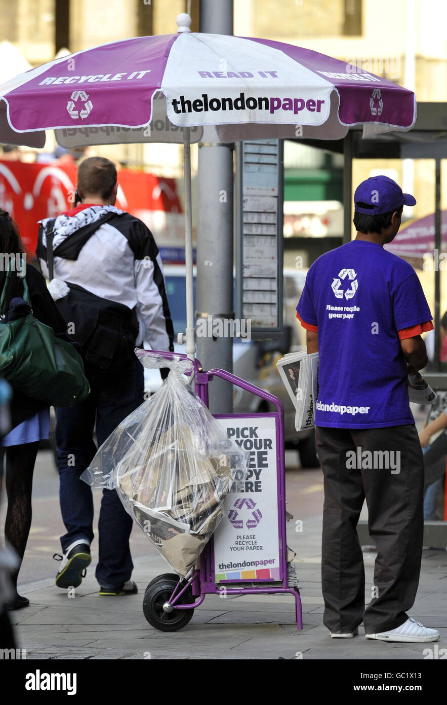 The London Paper faces closure Stock Photo - Alamy