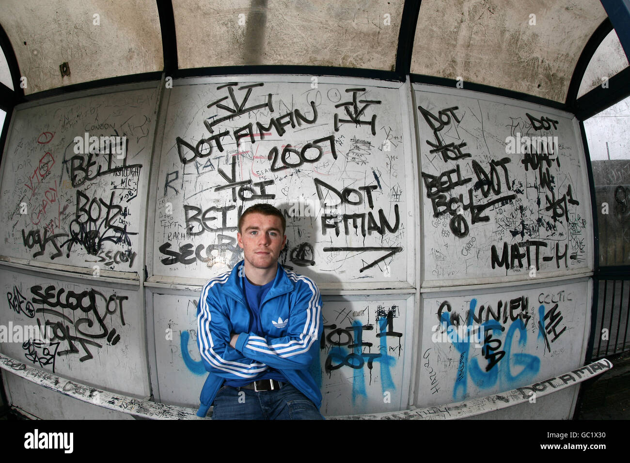 Soccer - Rangers Player Feature - Glasgow. Rangers' John Fleck Stock ...