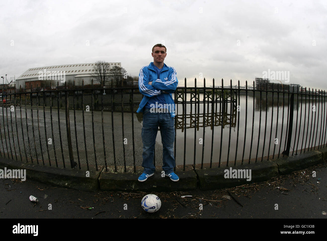 Soccer - Rangers Player Feature - Glasgow. Rangers' John Fleck Stock ...