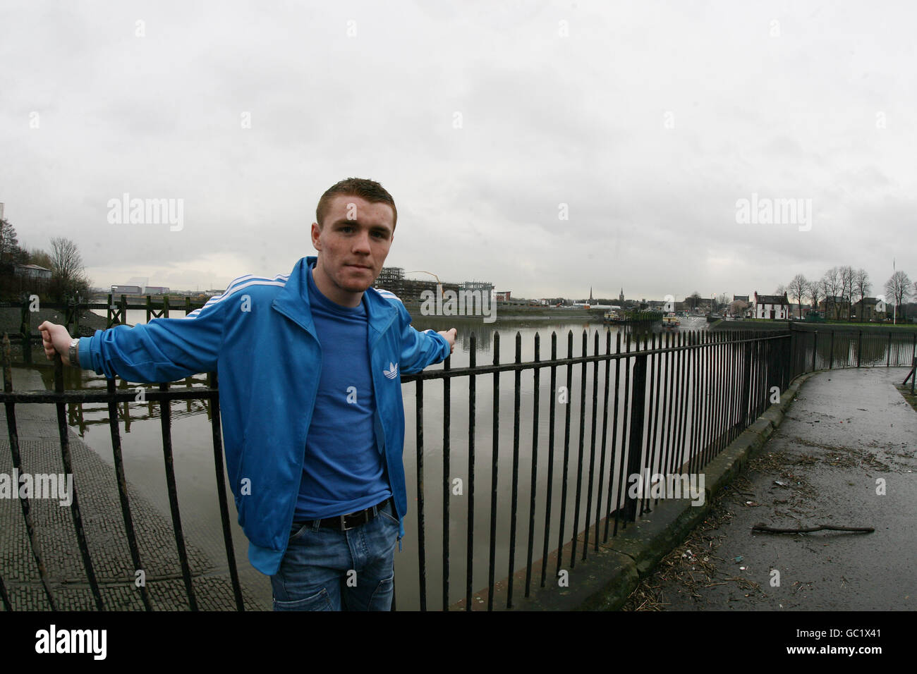 Soccer - Rangers Player Feature - Glasgow. Rangers' John Fleck Stock ...