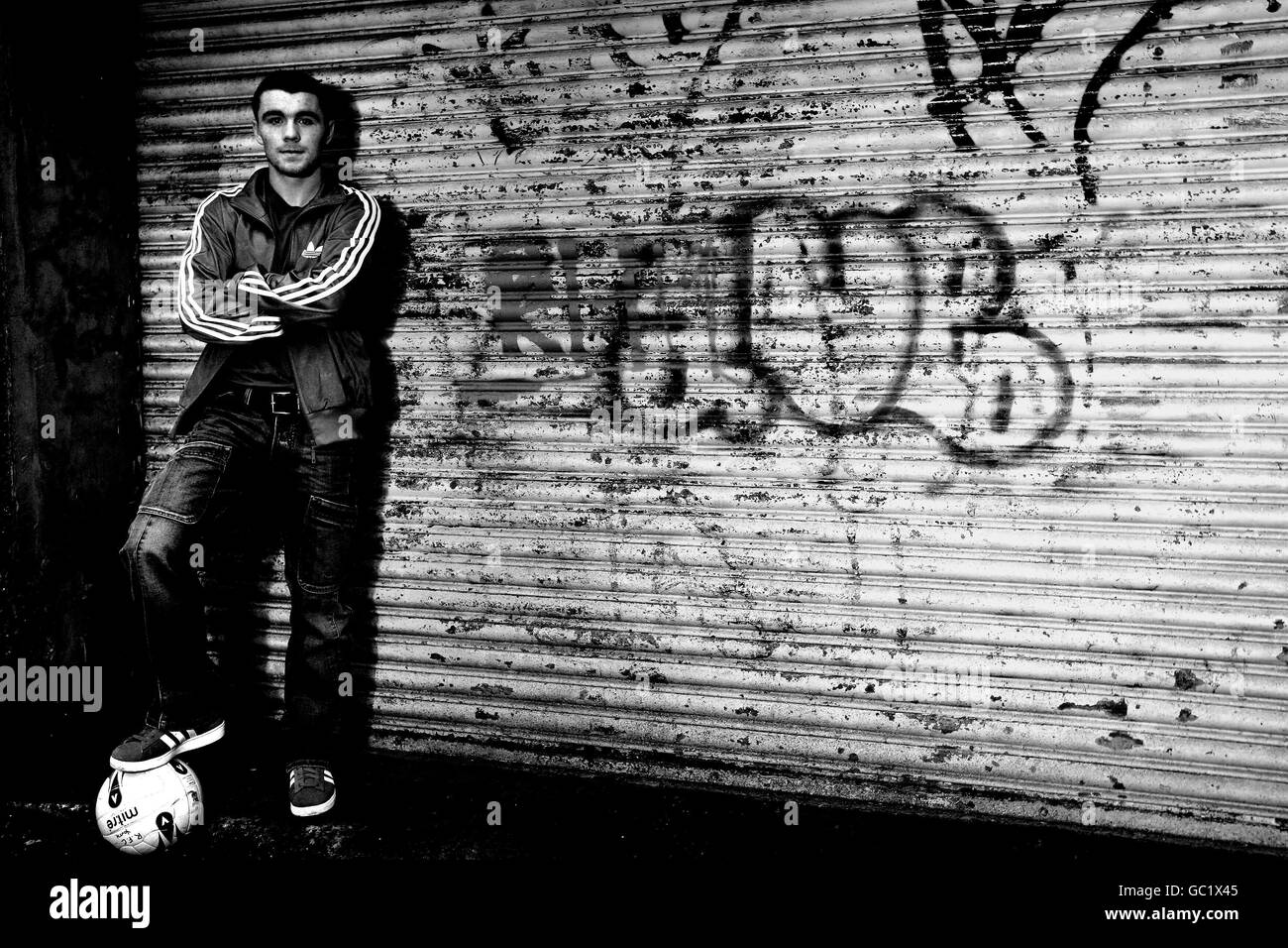 Soccer - Rangers Player Feature - Glasgow. Rangers' John Fleck Stock ...