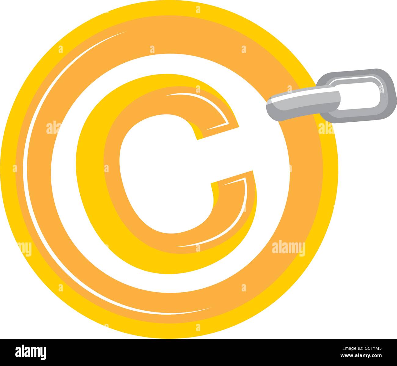 Copyright isolated flat icon design Stock Vector Image & Art - Alamy