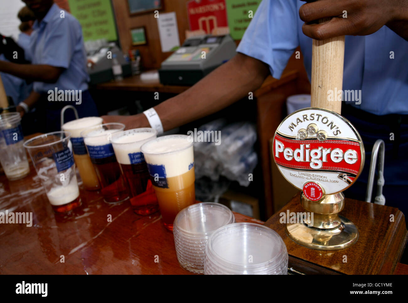 Cricket drinks hi-res stock photography and images - Alamy