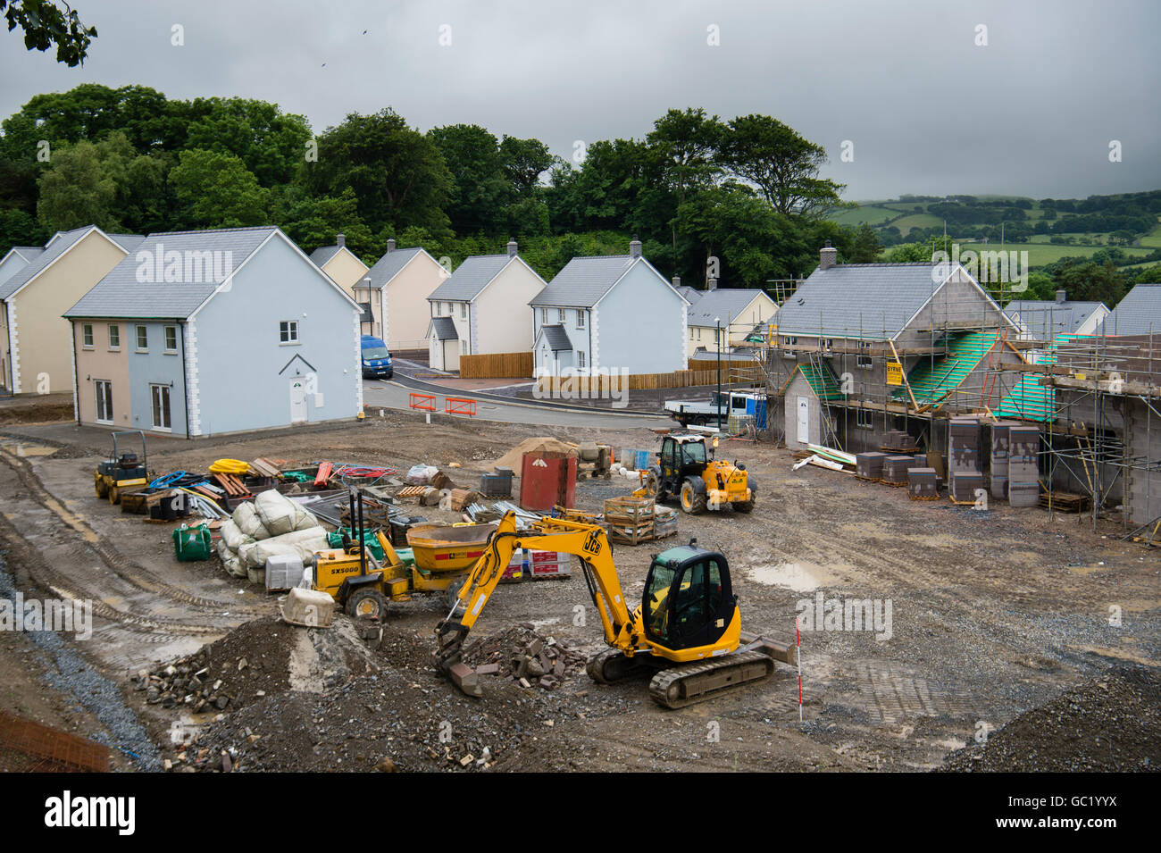 New homes being built uk hi-res stock photography and images - Alamy