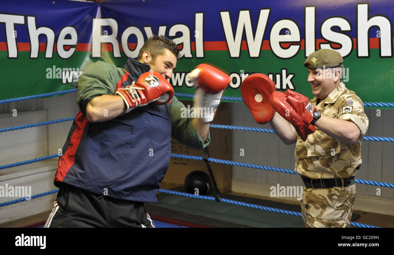 Boxing champion Nathan Cleverly Stock Photo - Alamy