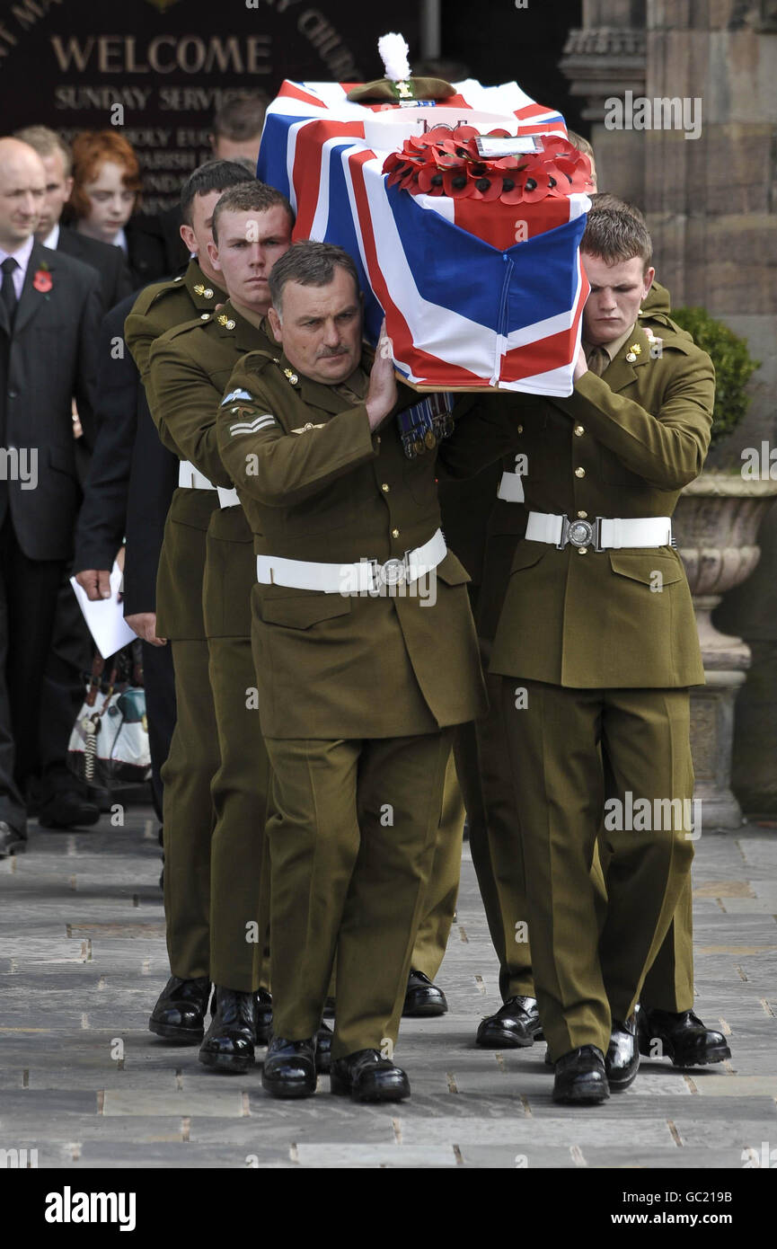 Private richard hunt funeral hi-res stock photography and images - Alamy