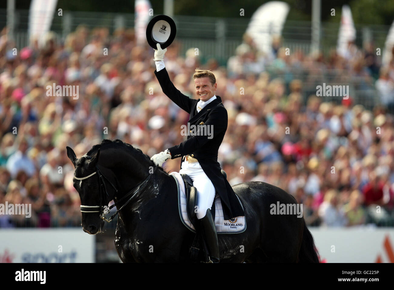 Netherland's Edward Gal riding Moorlands Totilas wins silver after ...